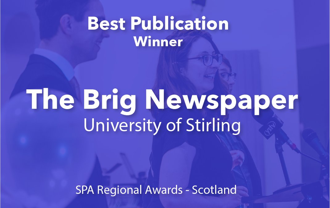 Brig wins Best Publication in Scotland second year in row - Brig Newspaper